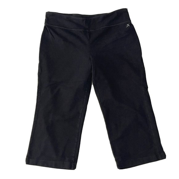 Danskin | Pants & Jumpsuits | Danskin Womens Black Yoga Capri Pants ...